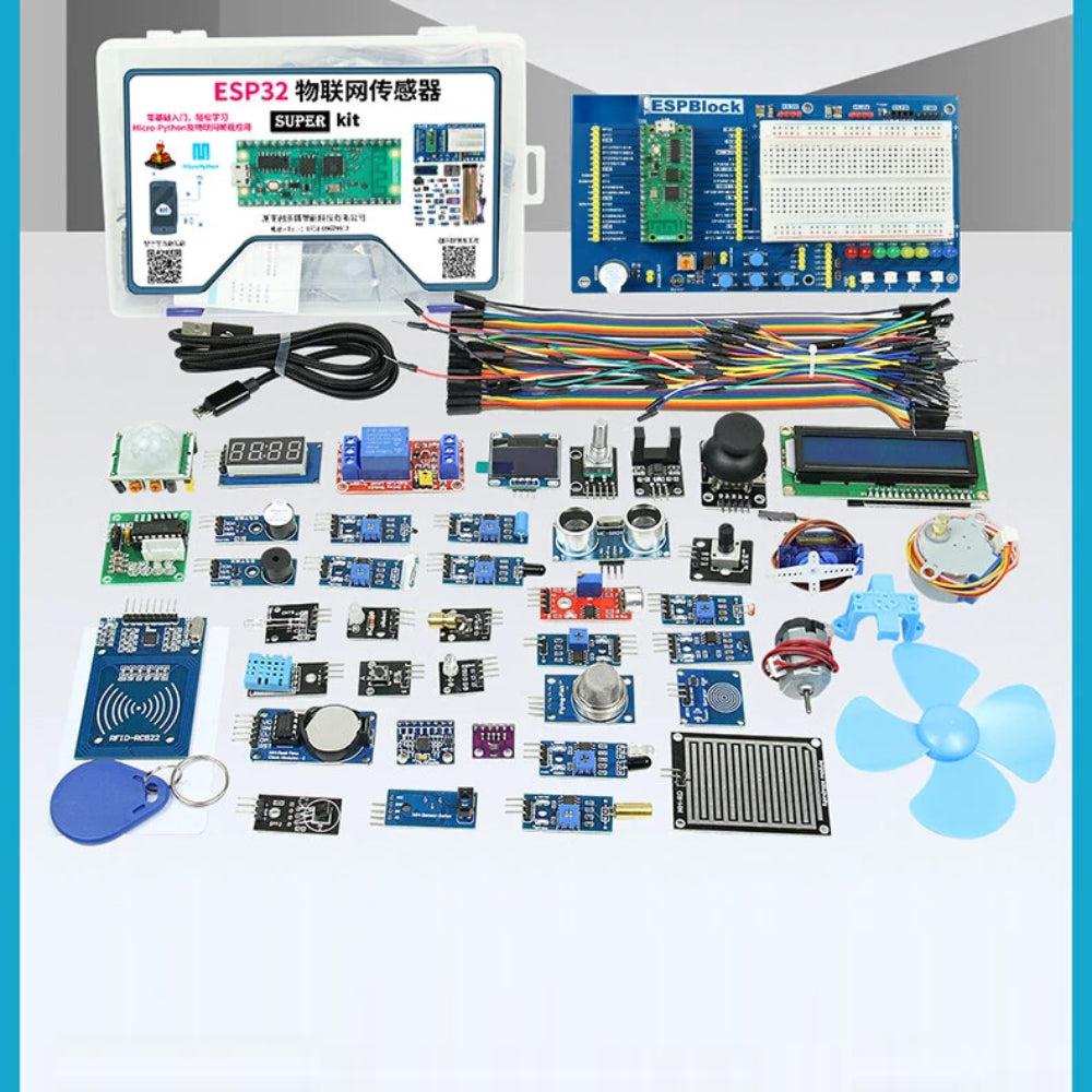 esp32 iot sensor mixly grafische programmering starter kit – 123materialen