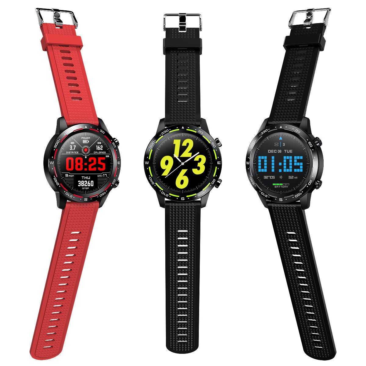 ecg-monitor bakeey l12 bluetooth bellen hartslag bloeddruk zuurstofmon – 123materialen