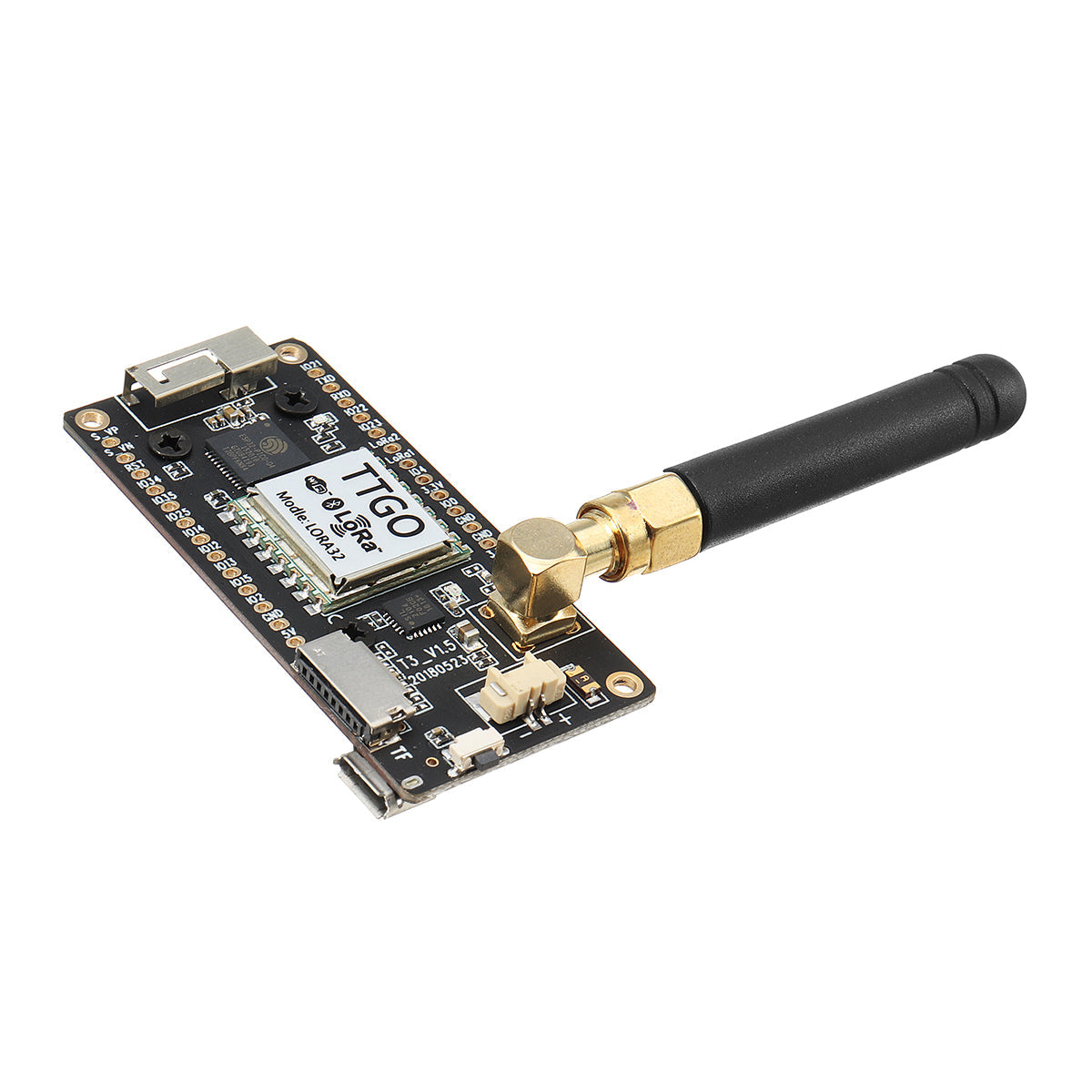 Lilygo Ttgo Lora32 V21 868mhz Esp32 Lora Oled 096 Inch Sd Kaart Blue