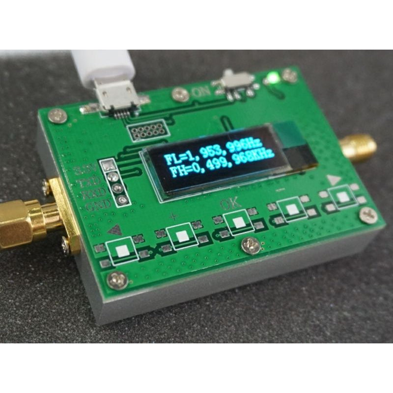 1 Hz 2 4 Ghz Digitale Radiofrequentiemeter Fh Fl meting Oled display 1 Hz 2 4 Ghz Digitale Radiofrequentiemeter Fh Fl meting Oled display