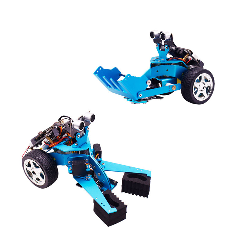 yahboom hellobot micro: bit stem smart robot kit met lift pack/clip pa – 123materialen