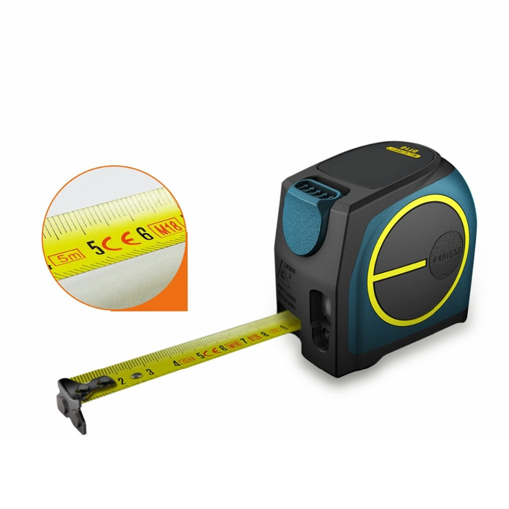 dtape dt10 40m laser meetlint 2-in-1 digitale laser meet laser afstand ...