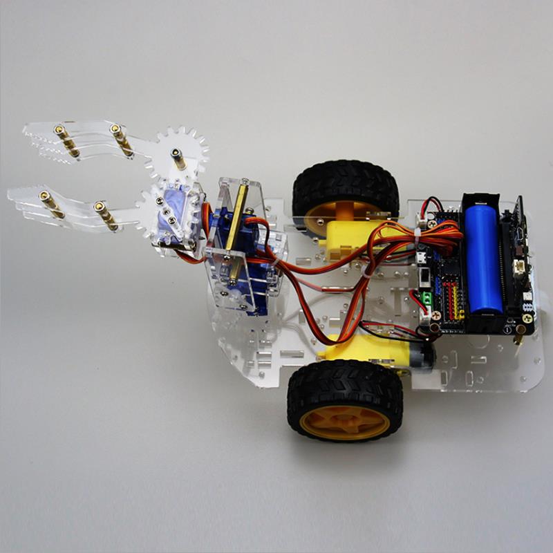 micro: bit smart robot arm auto set ondersteunt grafische programmeerb ...