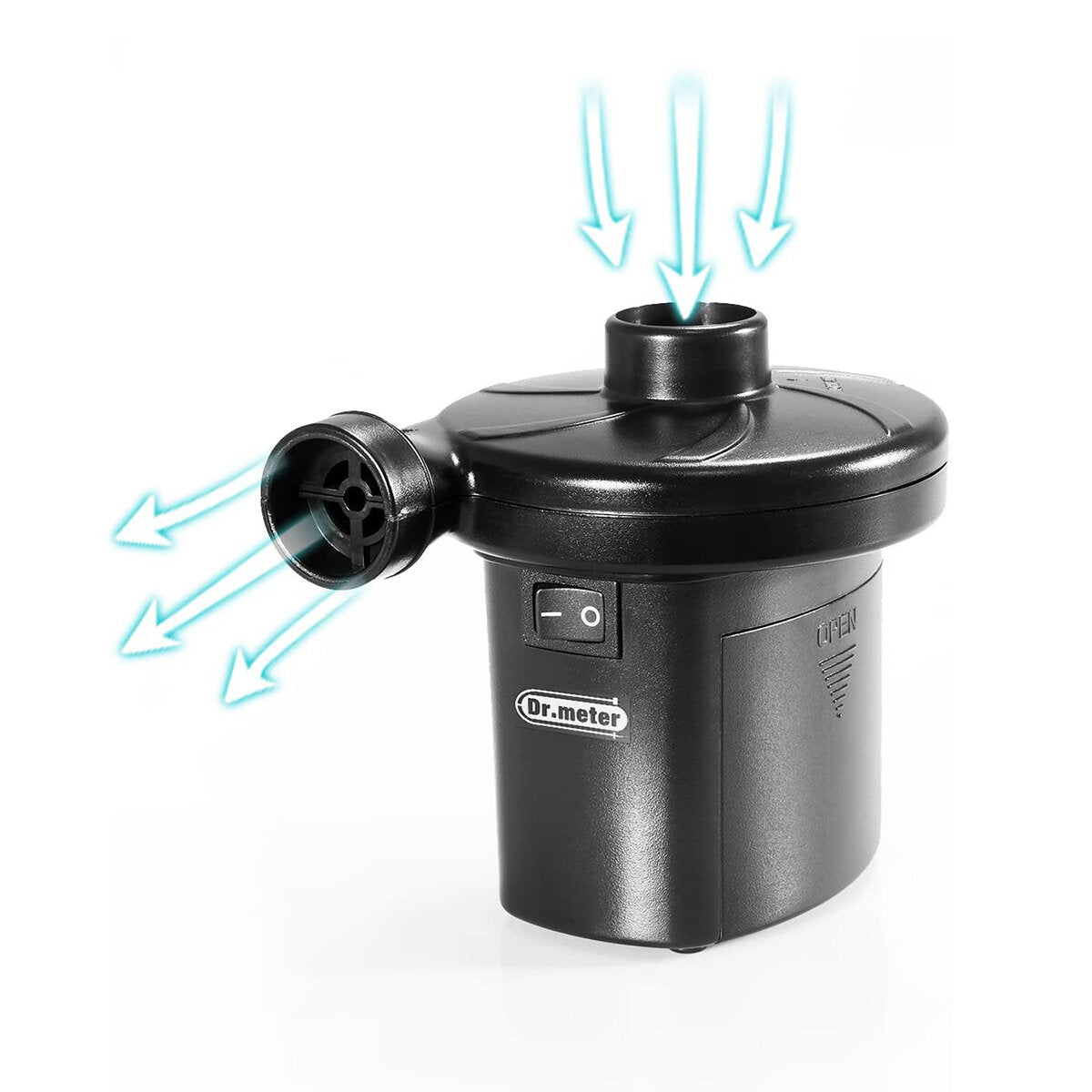 draagbare elektrische luchtpomp snelvullende auto luchtpomp voor opbla ...