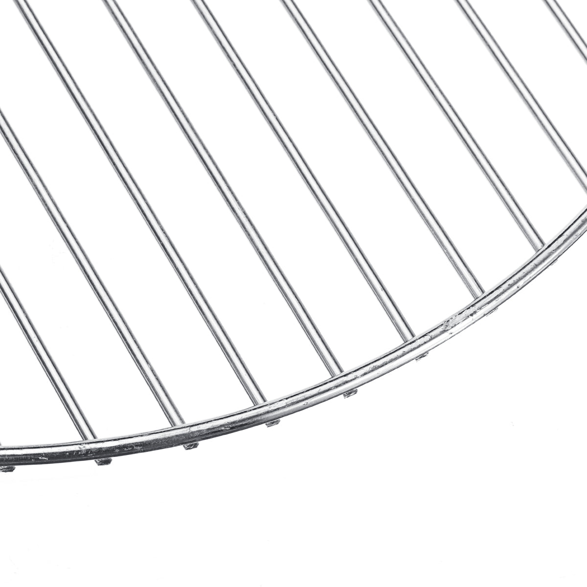 25cm rond bbq grillrooster houtskool bbq grillpan vervangend metalen k ...
