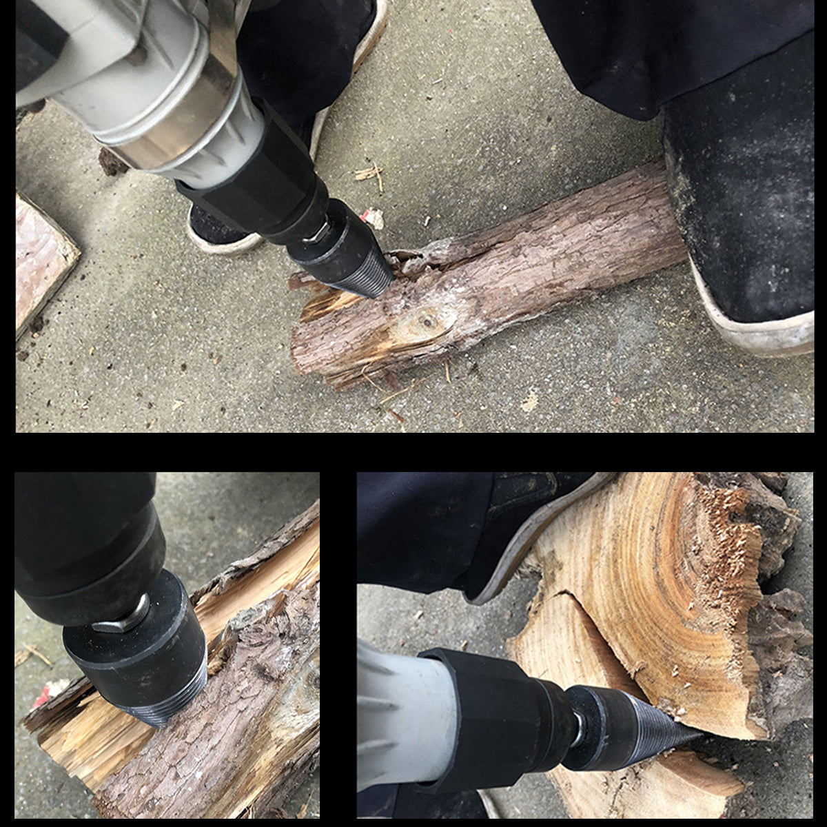 32mm huishoudelijke splitter boor l140mm vierkante ronde hex schacht s ...