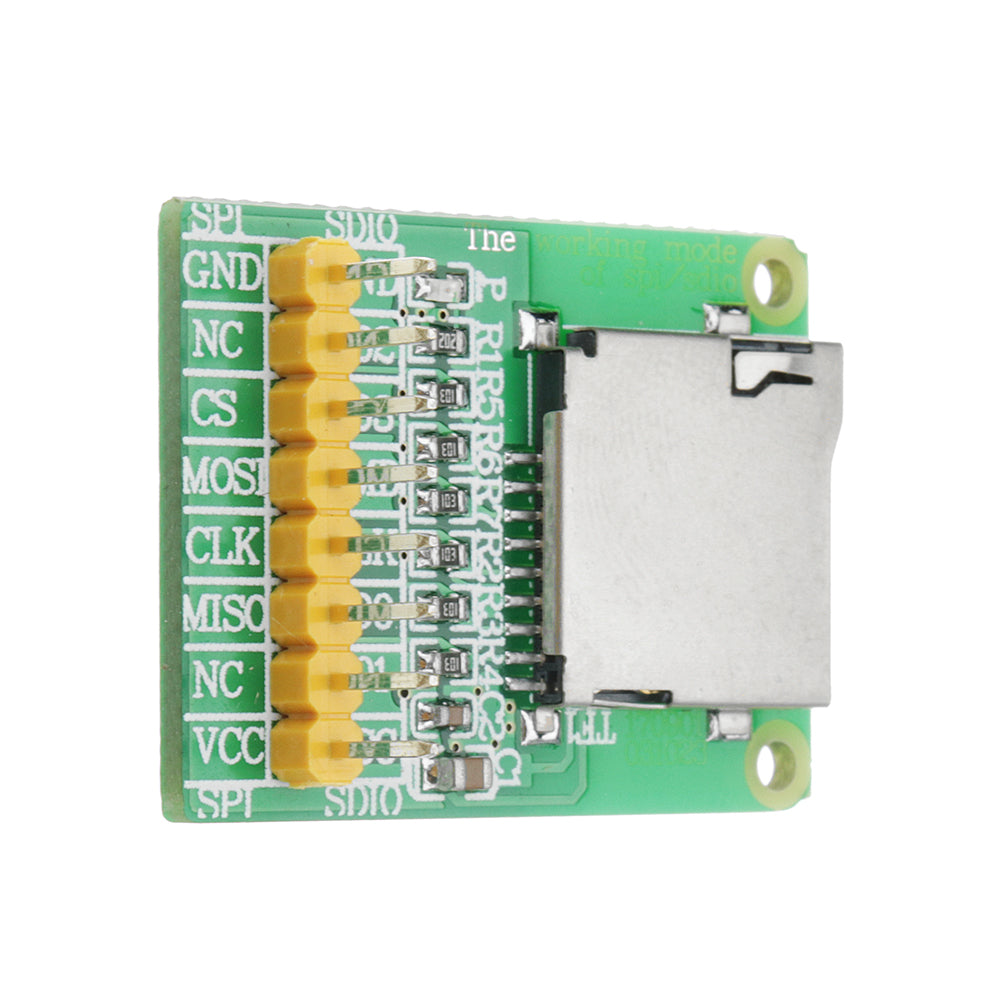 10 stks 3.5 v/5 v micro sd card module tf kaartlezer sdio/spi interfac ...