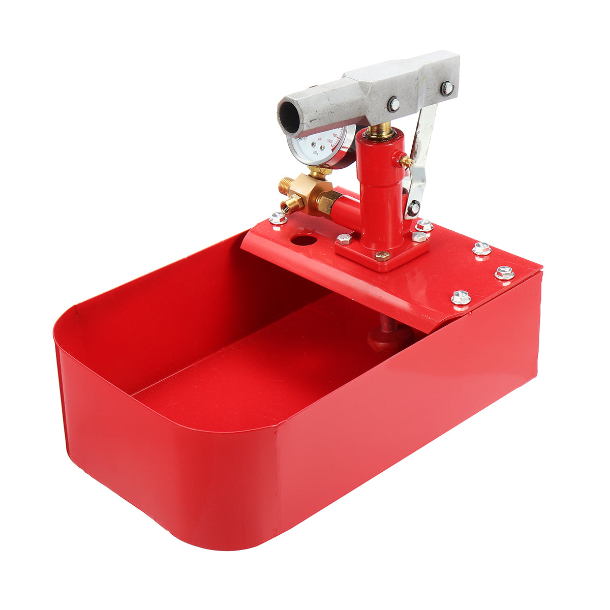1000 psi handbediende pomp hydraulische pijpleiding lekdruk testinstru ...