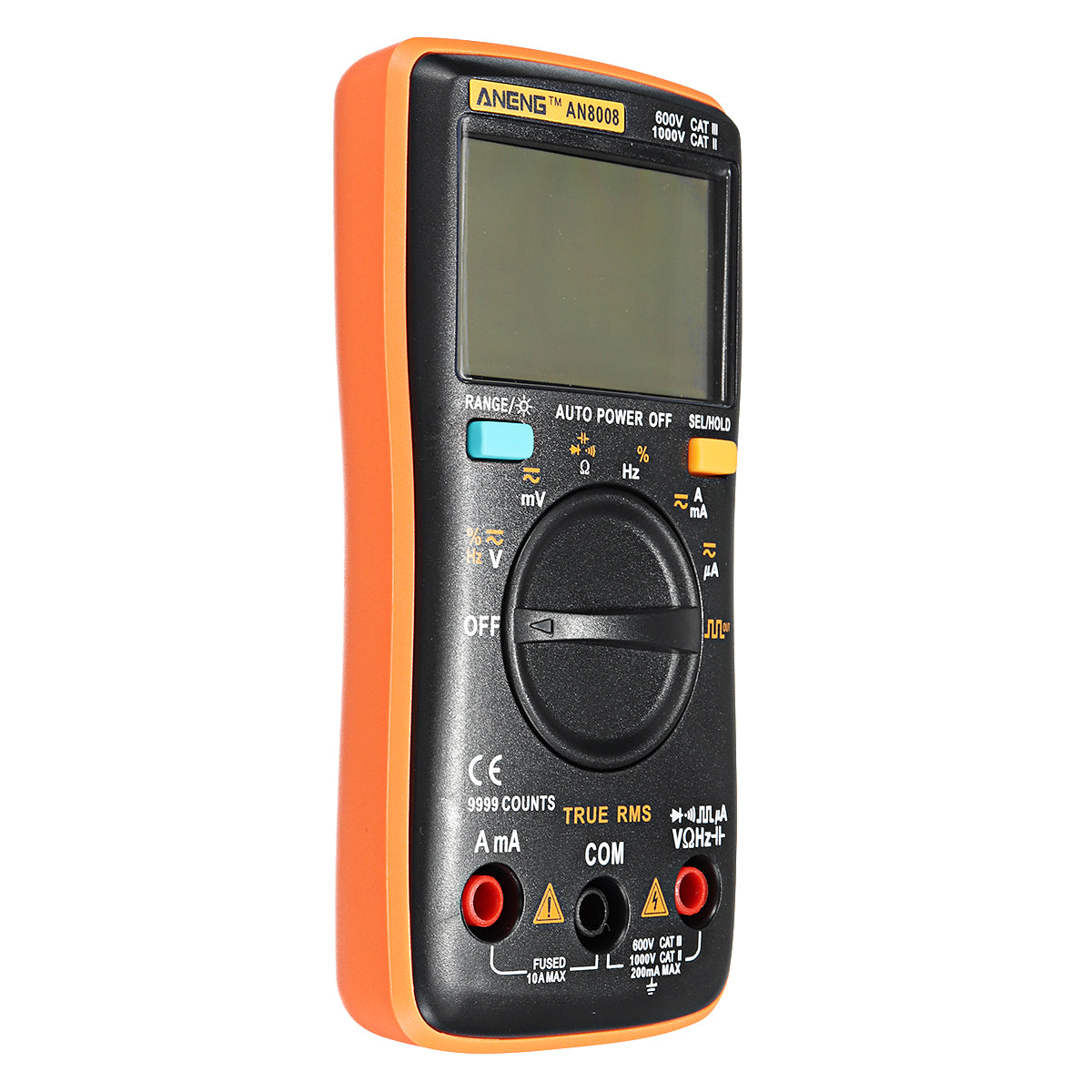 digitale multimeter amperometrie universele meter 9999 telt achtergron ...