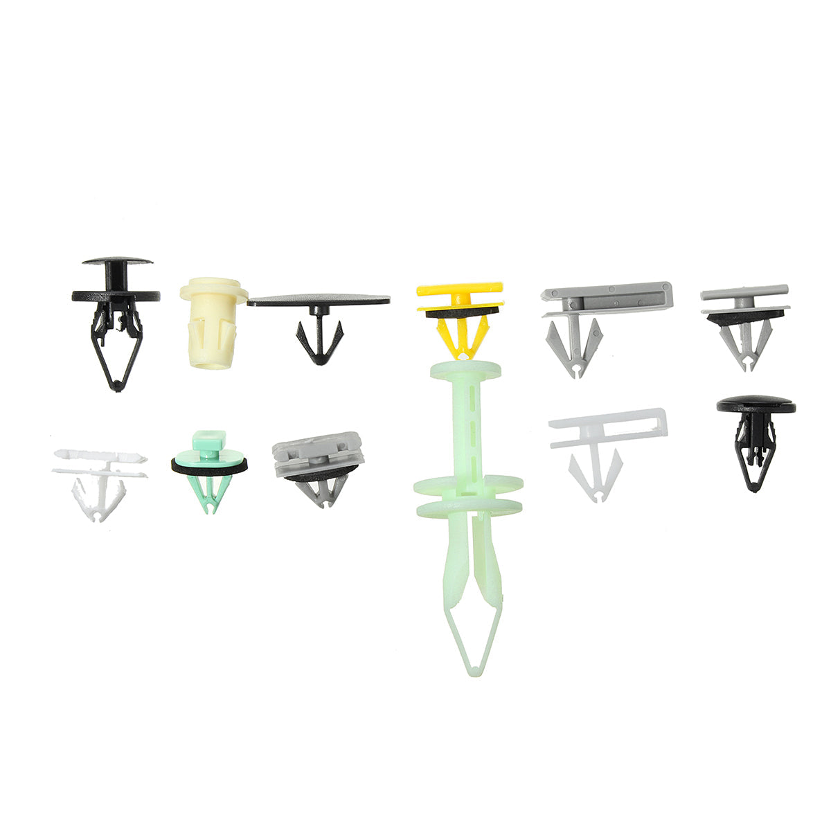 124 stks autodeur fender trim clip body schroeven push type houder aut ...