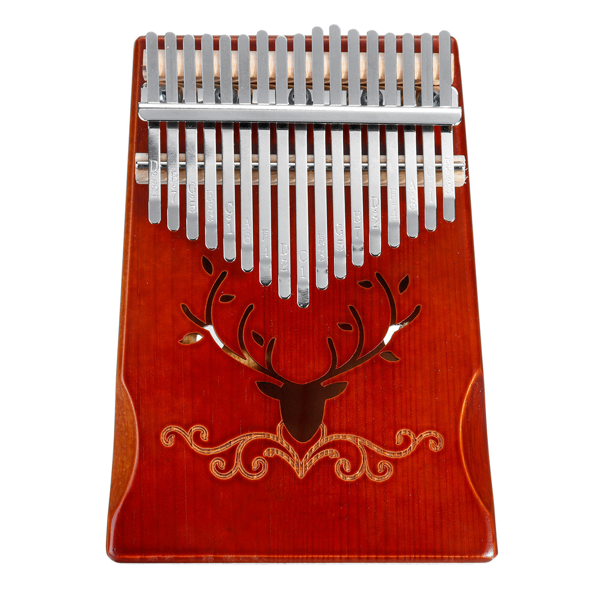 17 toetsen pinetree hout kalimba duim piano vinger percussie met stemh ...