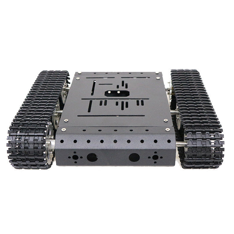 tc100 aluminium frame chassis robotwagen set dubbele 9v 150 rpm dc red ...