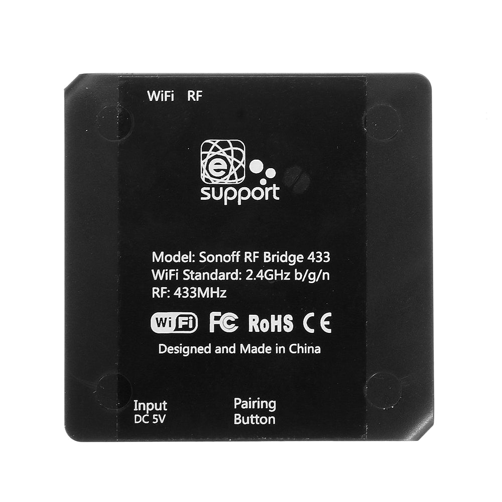 sonoff rf bridge wifi 433 mhz vervangende smart domotica universele sc ...