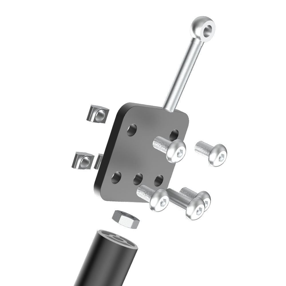 creality 3d ender-3 trekstang zwart oxide met aluminium profiel dhz-ki ...
