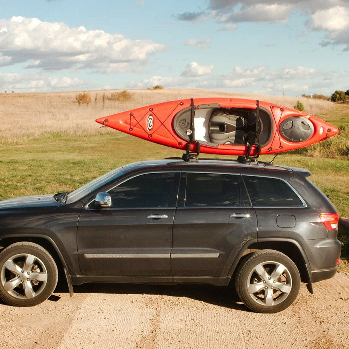 auto imperiaal gemonteerd top carrier bar kano ski surf voertuig kajak ...