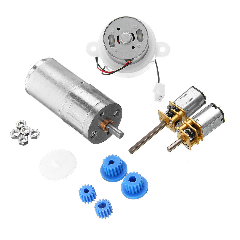 4 soorten gear motor pack kit met gears materiaal voor dhz smart gemon ...