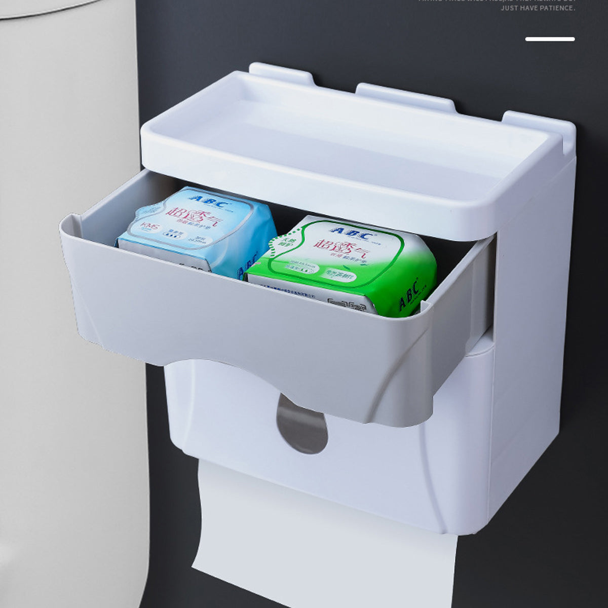 toiletpapier plank houder wandmontage handdoek dispenser waterdichte t ...