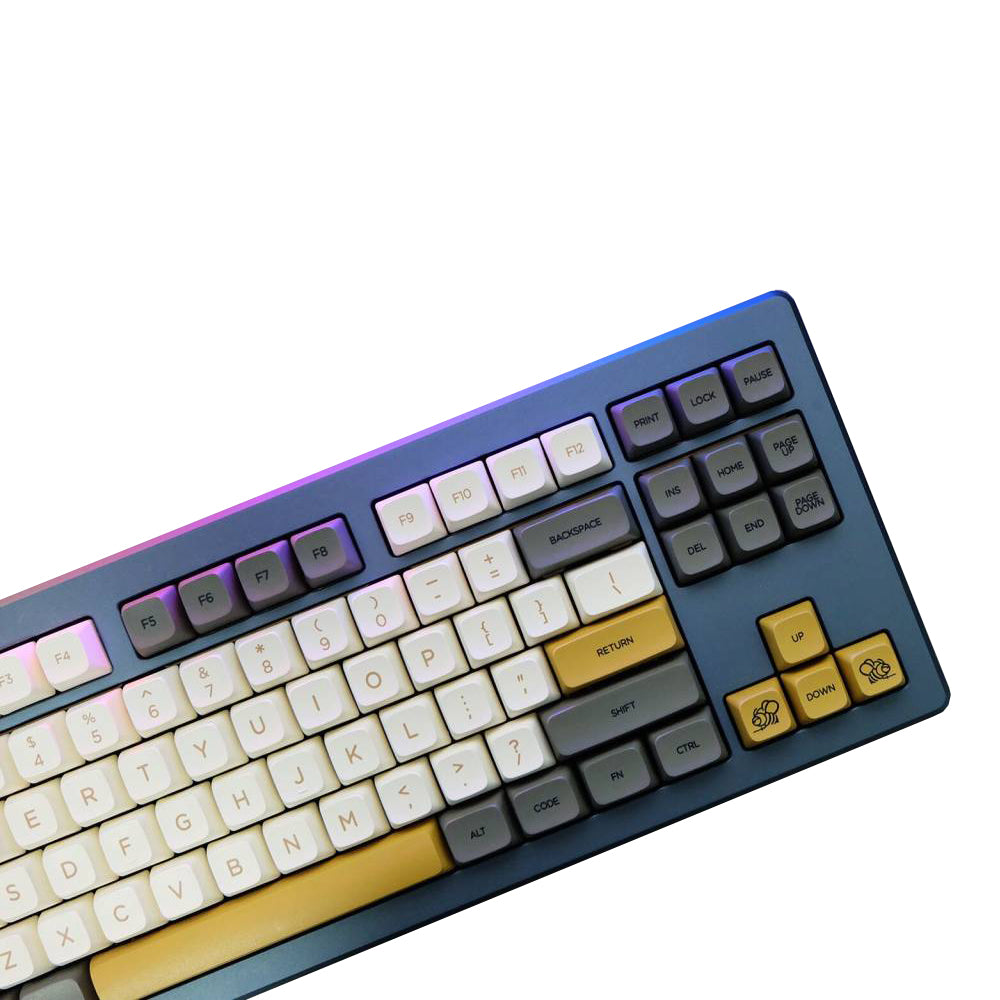 138 toetsen shimmer keycap-set xda-profiel pbt-sublimatie-keycaps voor ...