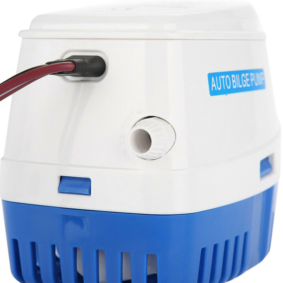 12v 3a 1100 gph dompelpomp volautomatisch met vlotterschakelaar elektr ...