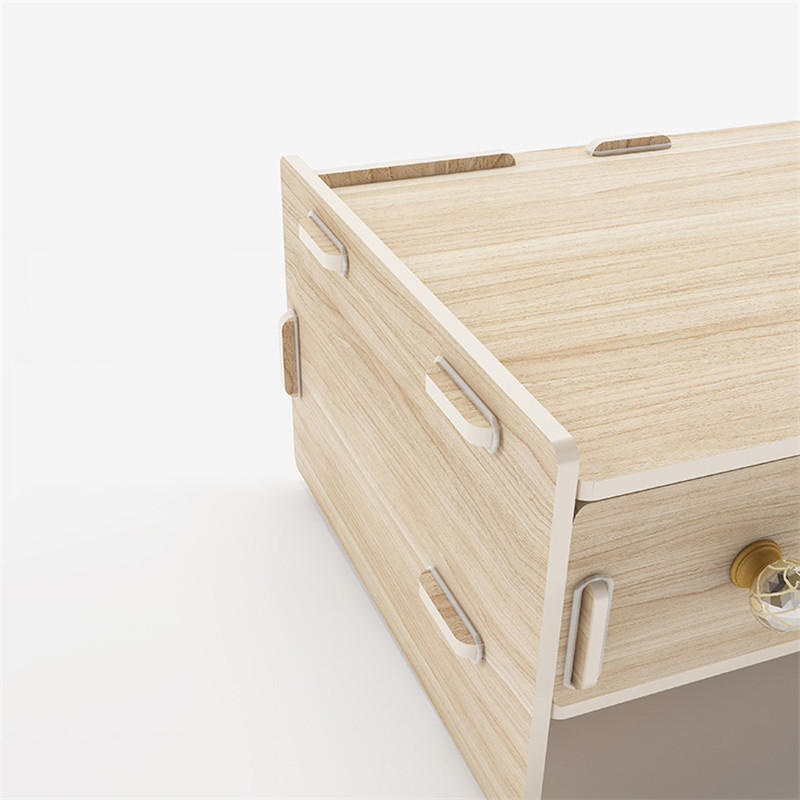 multifunctionele desktop organizer hout desktop monitor stand computer ...