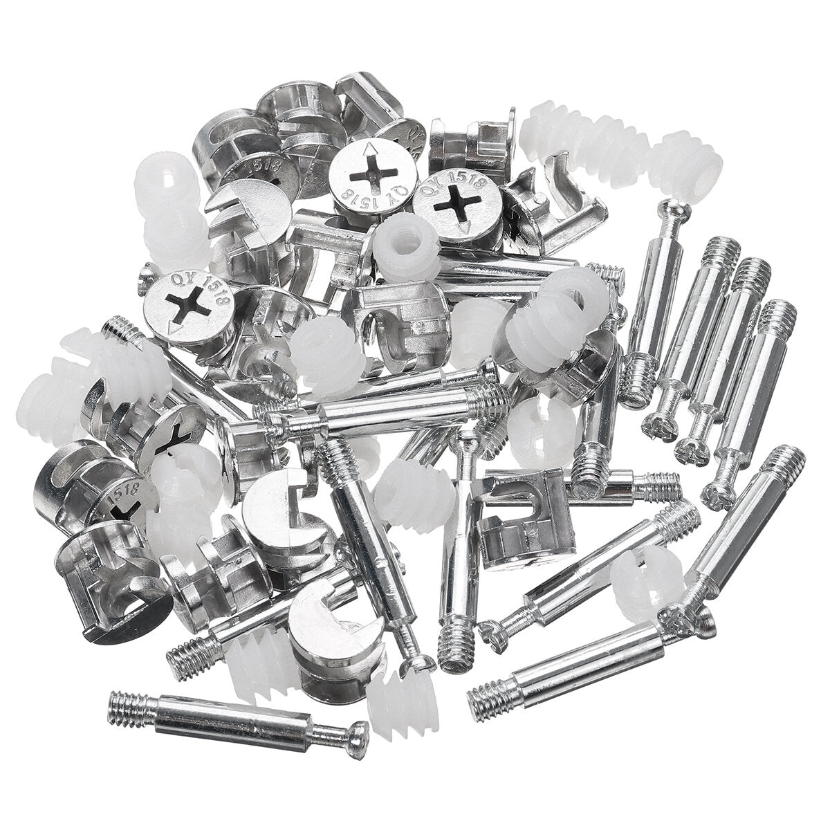 wnew 20 stuks 3-in-1 schroef meubels connector fixer excentrieke wiel ...
