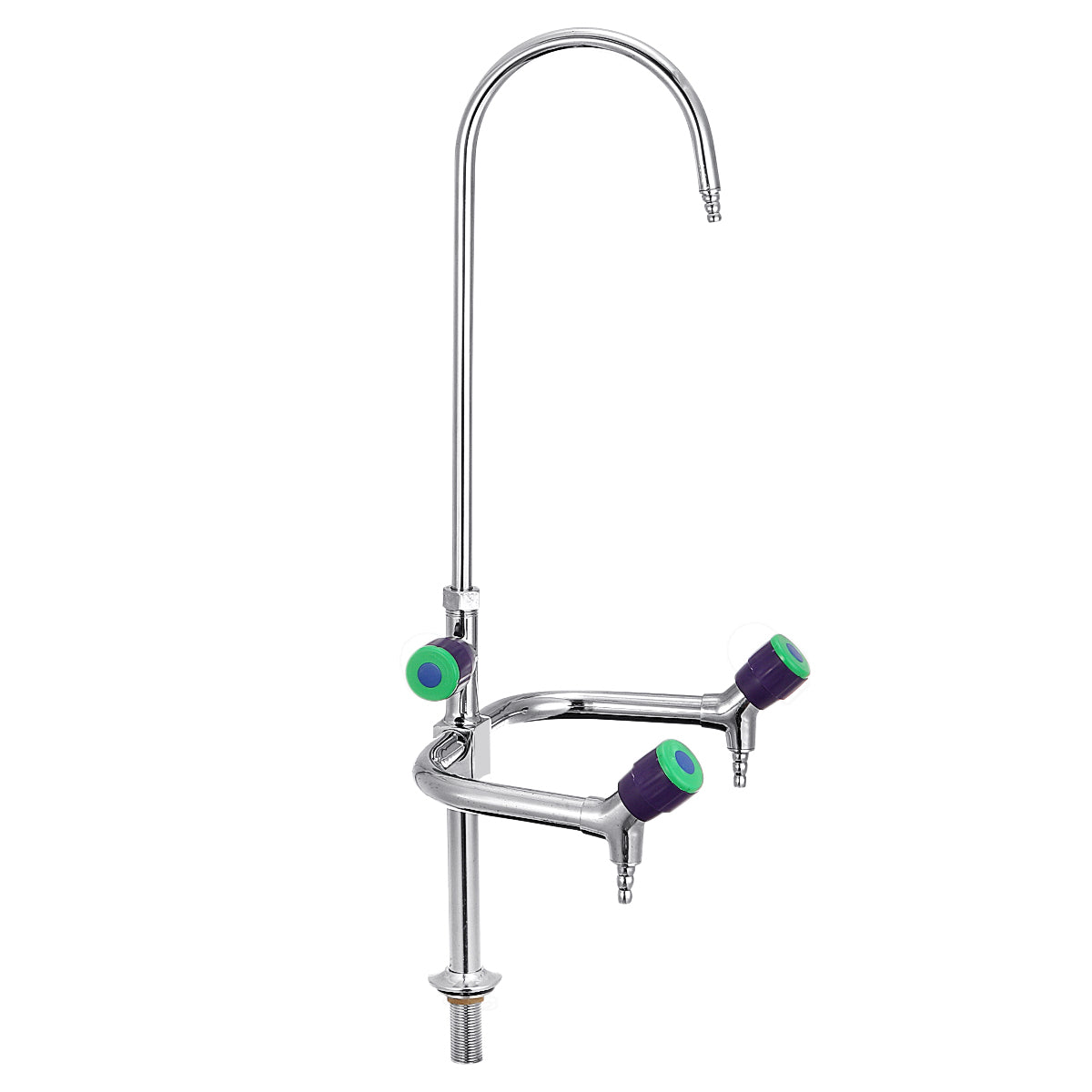 koper galvaniseren laboratorium waterkraan drie poorten 360 rotatie me ...