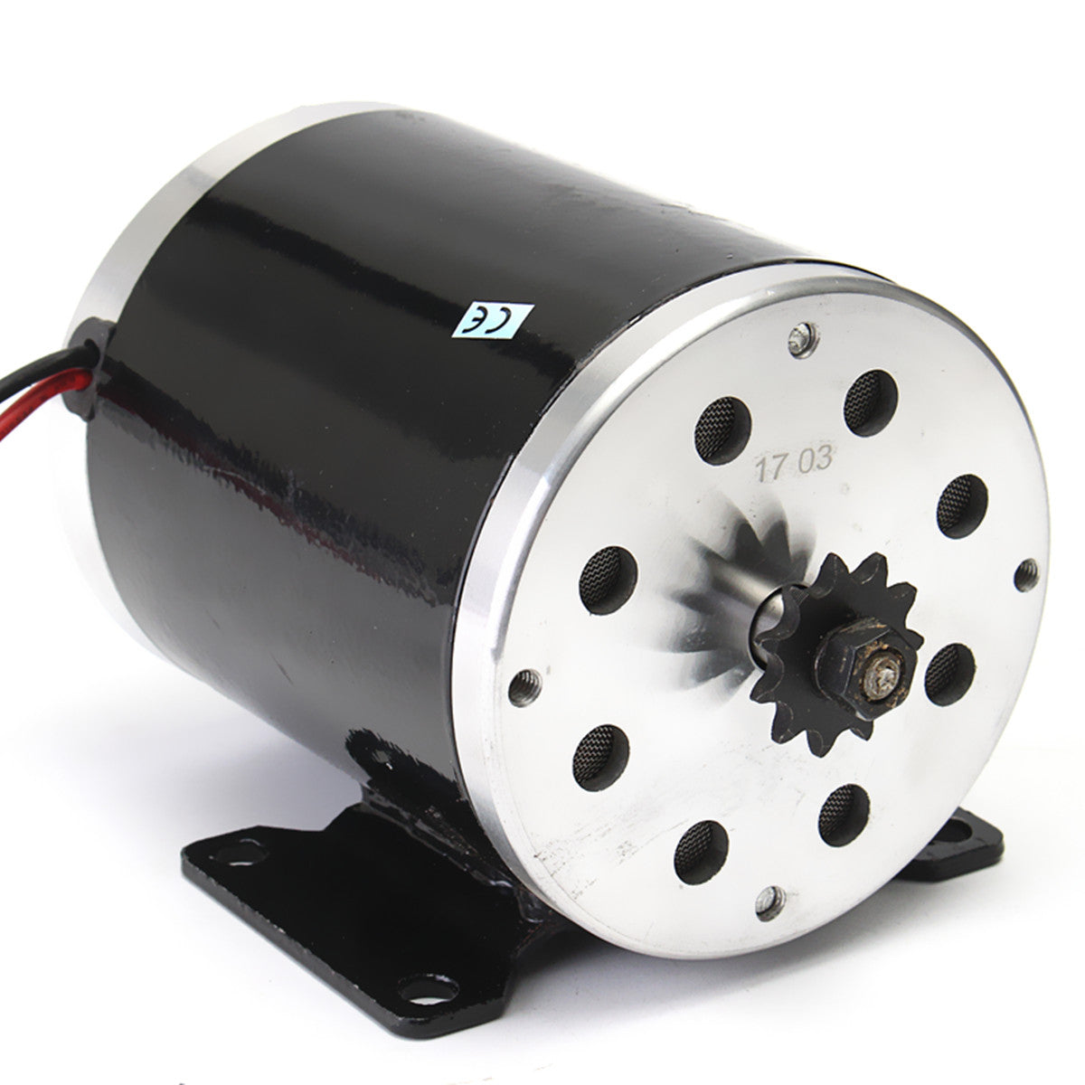 36 v 500 w my1020 elektrische geborstelde motor 2500 rpm w/beugel voor ...