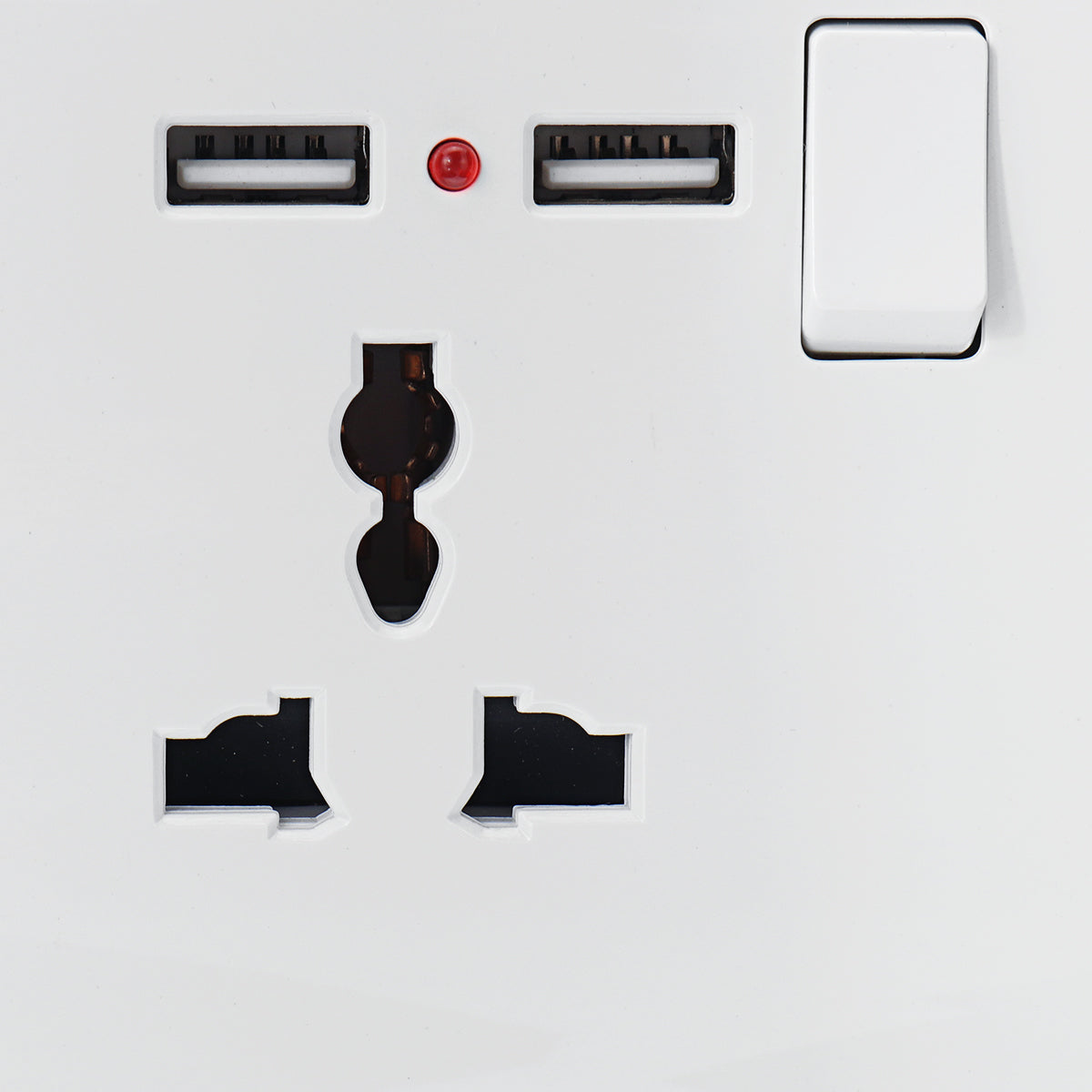 13a stopcontact schakelaar dubbele usb oplaadpoorten aansluiting stopc ...