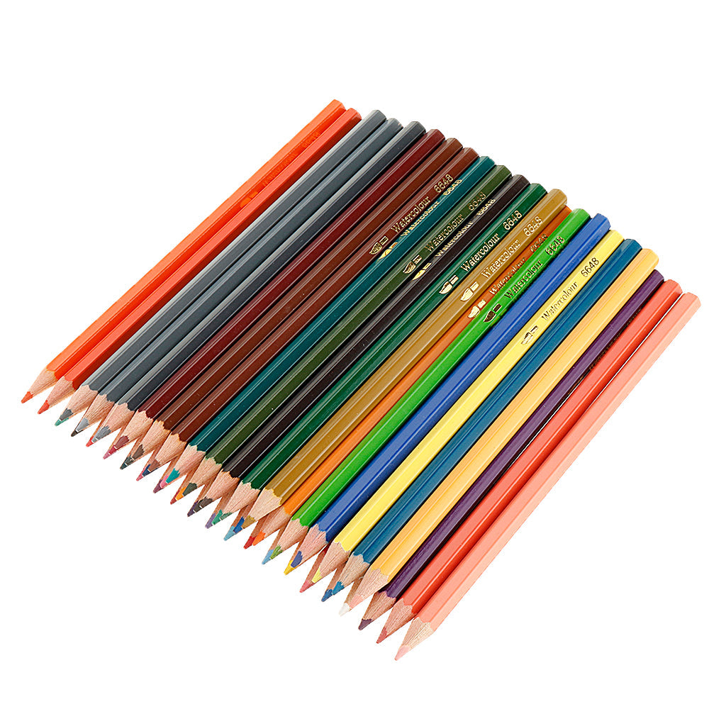 48 kleuren potloden set/wateroplosbare aquarel kunstenaar schilderij p ...