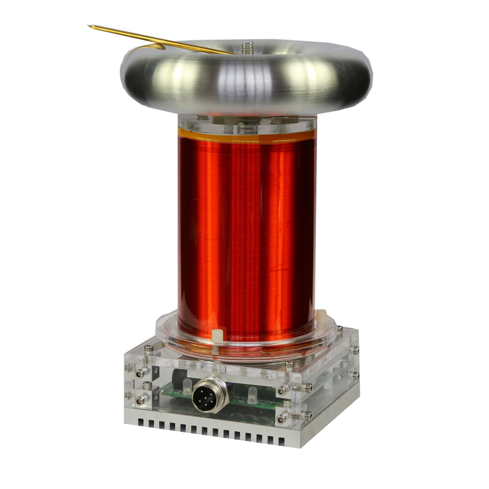 muziek sstc solid state tesla coil geïntegreerde arc-onderdrukking tes ...