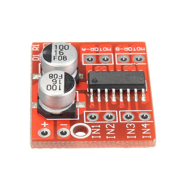 dual channel l298n dc motor driver board pwm speed dual h bridge stepp ...