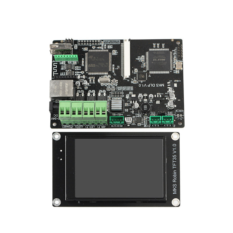 mks dlp v1.0 moederbord uv resin 3d printer mainboard + mks robin tft3 ...