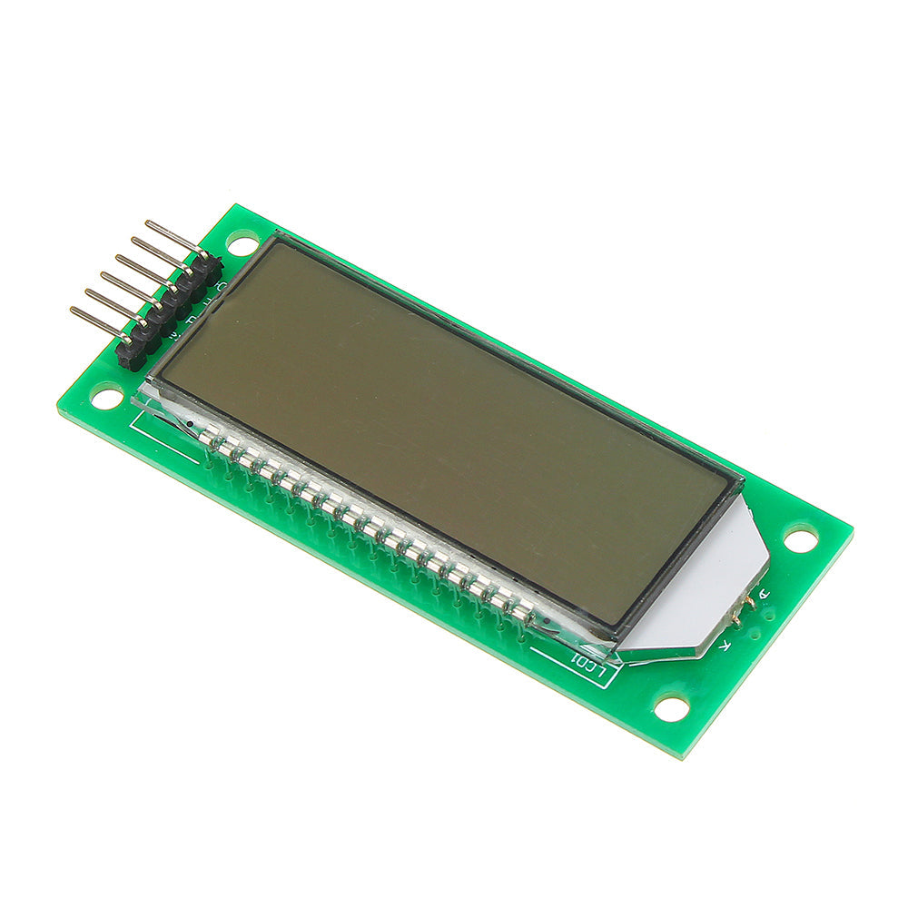 3st blauw 6-cijferig 7 segment digitaal 5v lcd-module beeldschermbord ...