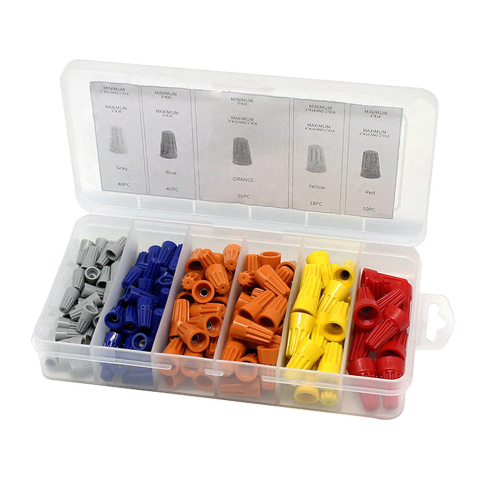 158-delige draadconnector terminal twist elektronische moer veerkap as ...