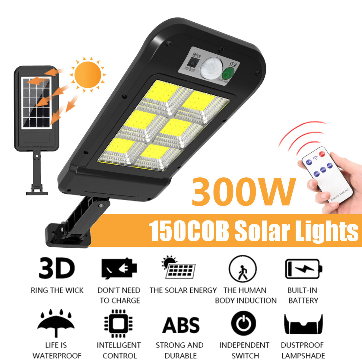 pir bewegingssensor zonne-energie led-straatverlichting buiten ip67 tu ...