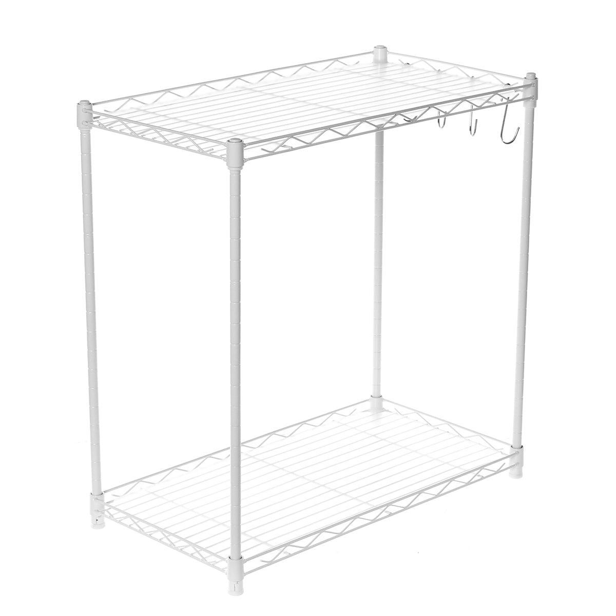 2 tier verstelbare stalen draad rekken metalen rek thuis keuken opslag ...