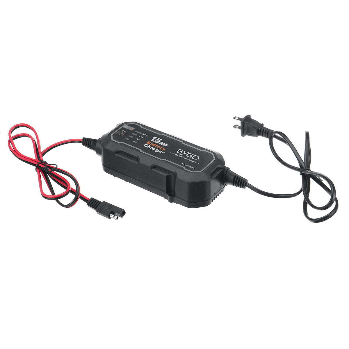 draagbare 12v auto-acculader voor auto-motorfiets buiten – 123materialen