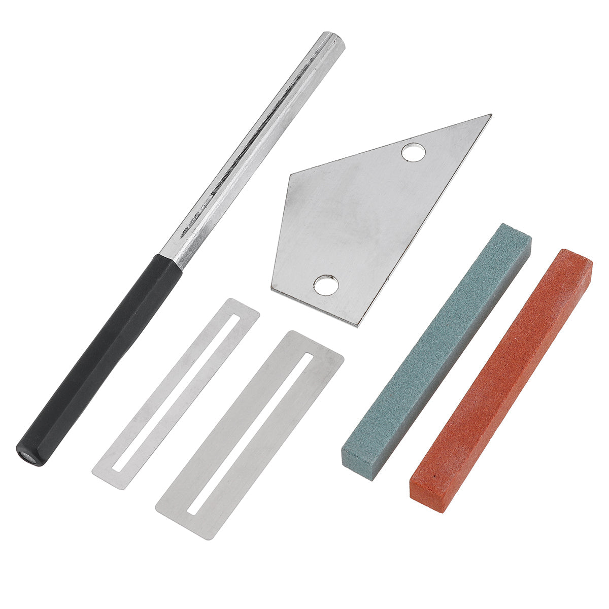 gitaarbouwer tool kit dressing file fret crowning rocker toets grindin ...