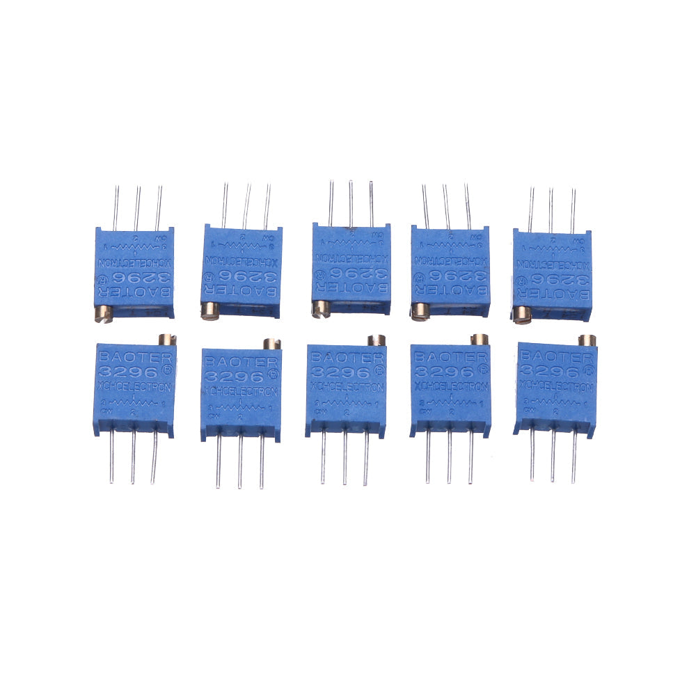 200 stuks 3296w 10k ohm potmeter trimmer potentiometer – 123materialen