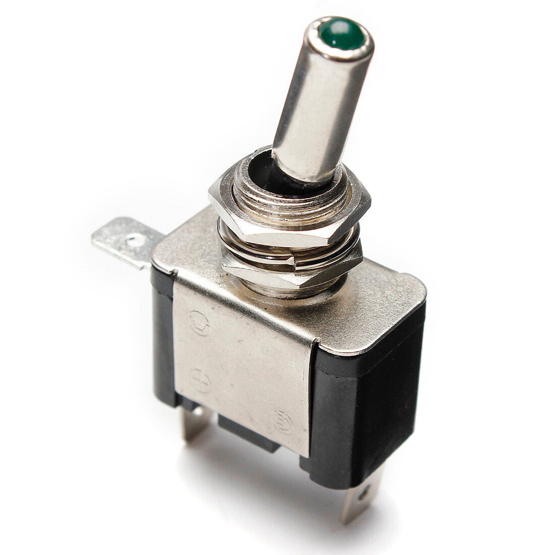 auto spst toggle rocker switch control led-indicatielampje 12v 20a aan ...