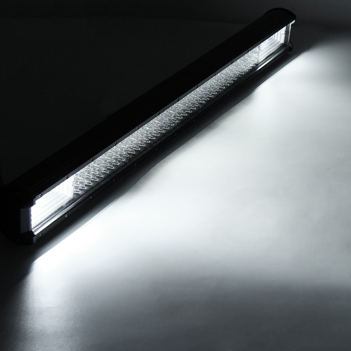 32 inch 208 led witte led-lichtbalk aluminium schaal werklamp voor atv ...