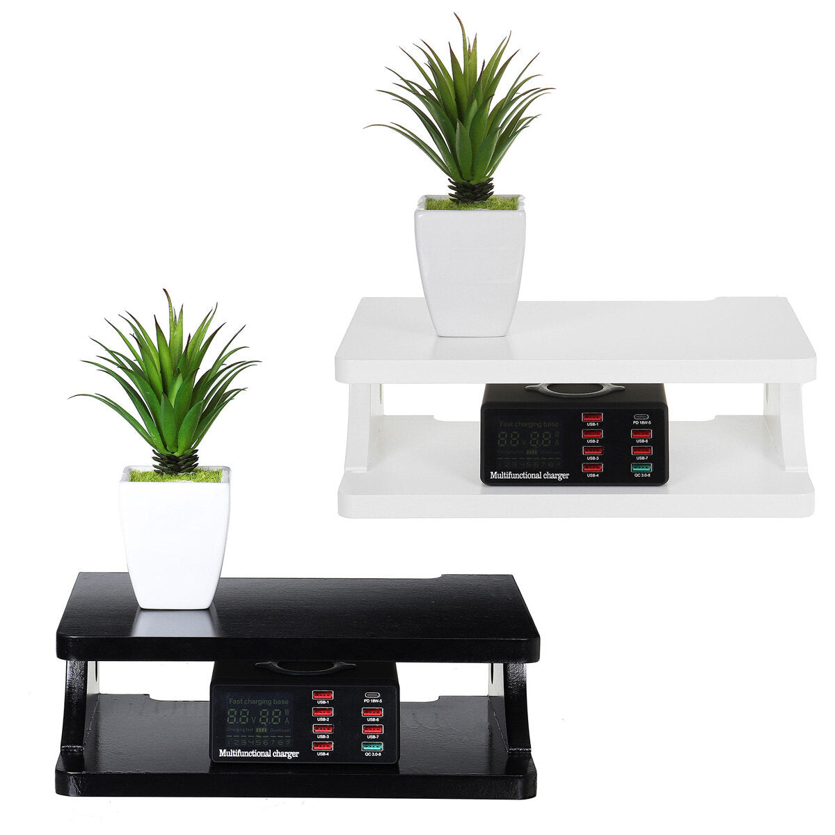 zwevende media planken boekenplank tv muurbevestiging display thuis mu ...