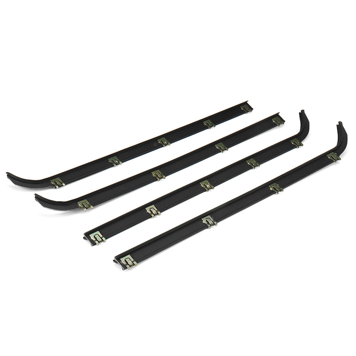 4x inner outer window sweep vilt afdichting tochtstrip voor ford f150 ...