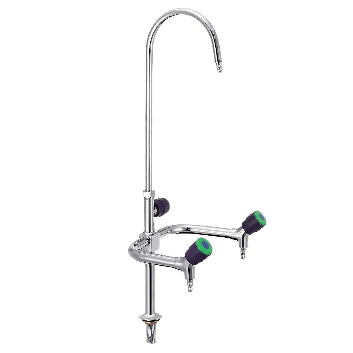 koper galvaniseren laboratorium waterkraan drie poorten 360 rotatie me ...