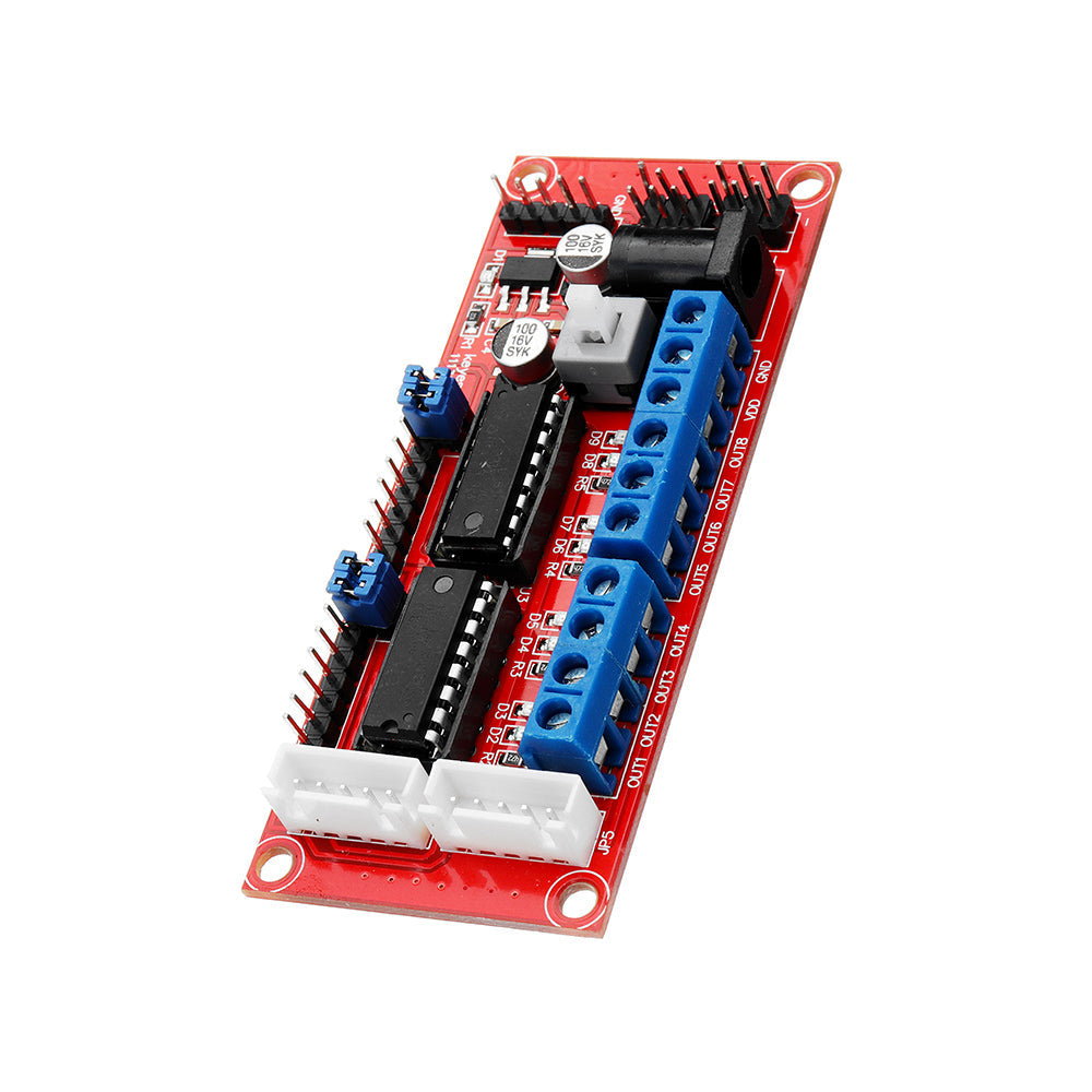 l293d 4wd dc motor dual h-bridge driver control module voor smart auto ...