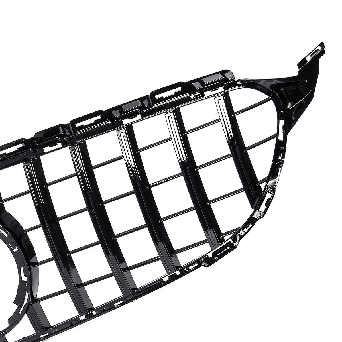 zwarte gtr amg stijl grille voorbumper voor mercedes benz w205 c250 c3 ...