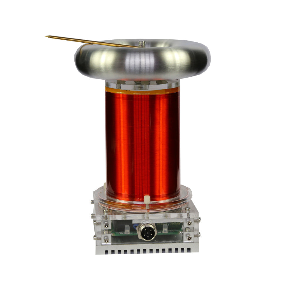 muziek sstc solid state tesla coil geïntegreerde arc-onderdrukking tes ...