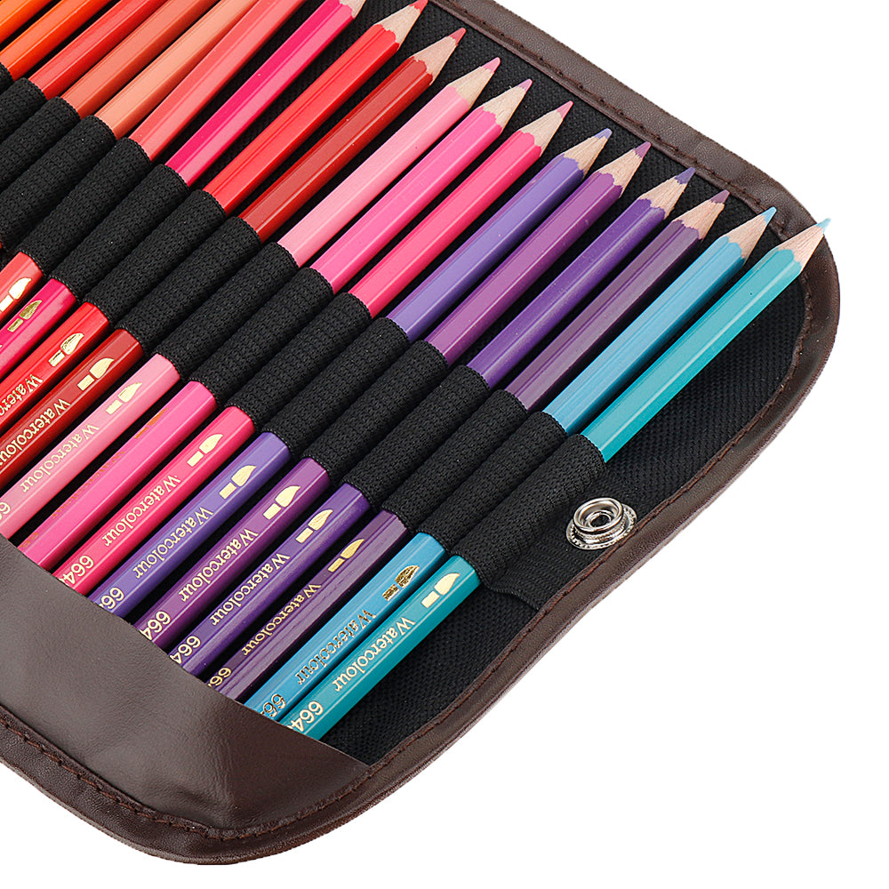 48 kleuren potloden set/wateroplosbare aquarel kunstenaar schilderij p ...