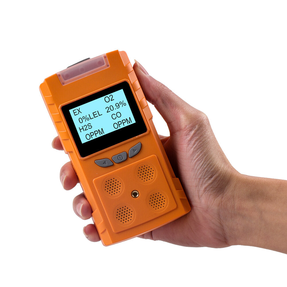 plt850 multifunctionele o2 h2s co lel 4 in 1 gas detector meter zuurst ...