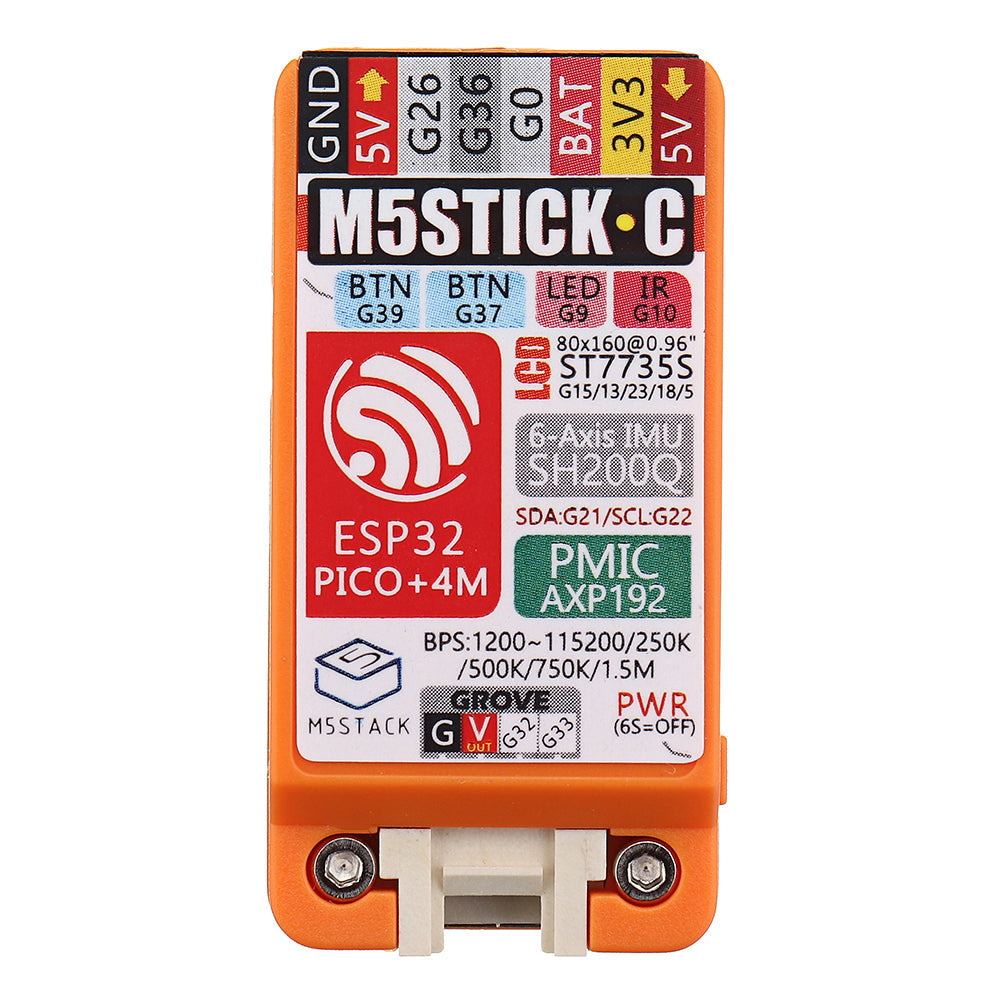 m5 stick esp32 pico kleuren lcd mini iot ontwikkeling board yun hat mi ...